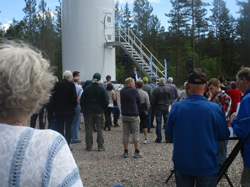 Wind farm Långmarken inaugurated - Eolus